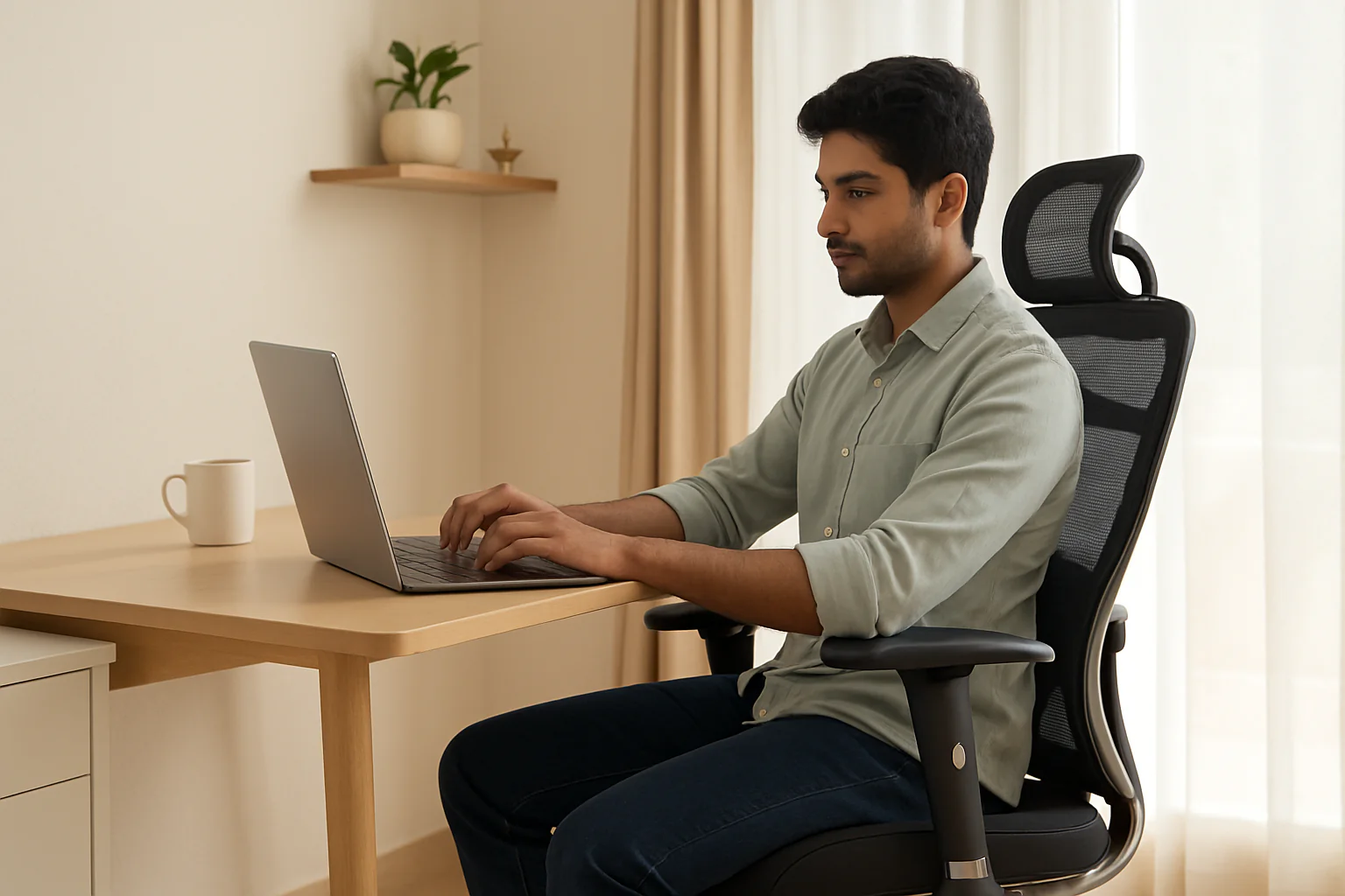 How to Choose the Right Ergonomic Chair, High vs Mid Back – Misuraa